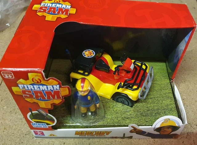 FIREMAN SAM QUAD Bike Push Along Vehicle with Sam Figure £11.59 ...