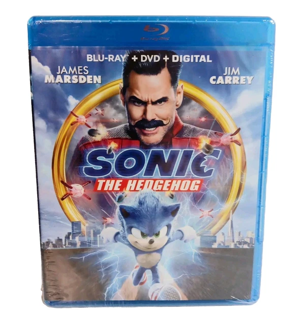 SONIC THE HEDGEHOG: Blu-ray + DVD + Digital HD W/ Comic Book New ...