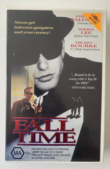 FALL TIME [VHS] Home Cinema Big Box Video Ex-Rental Tape 1995 Action ...