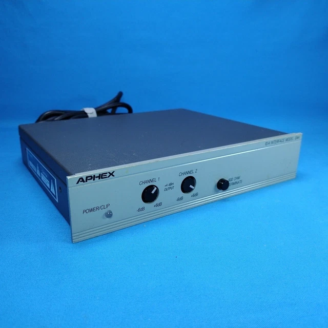 APHEX MODEL 124A Two Channel Audio Level Interface for Hi-Fi and pro ...