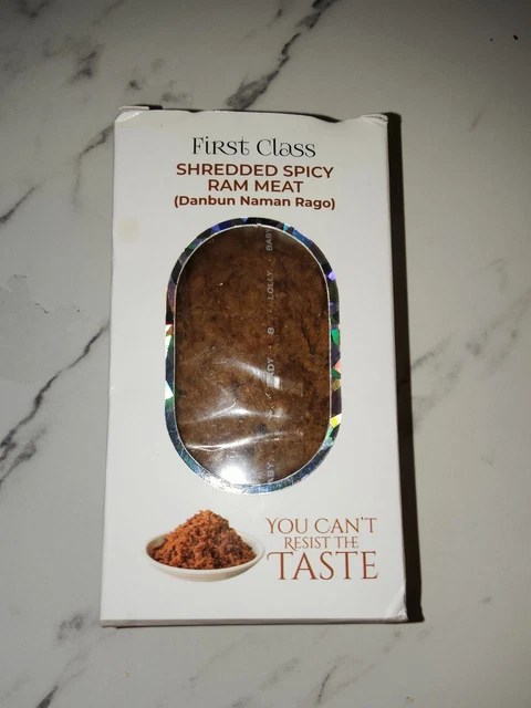 SHREDDED SPICY RAM Meat (Danbu Nama) Nigerian Made Halal Meat! Fat Free ...