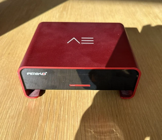 AMIKO A3 HD Hybrid Android Satellite Receiver - Red- IPTV ready £2.20 ...