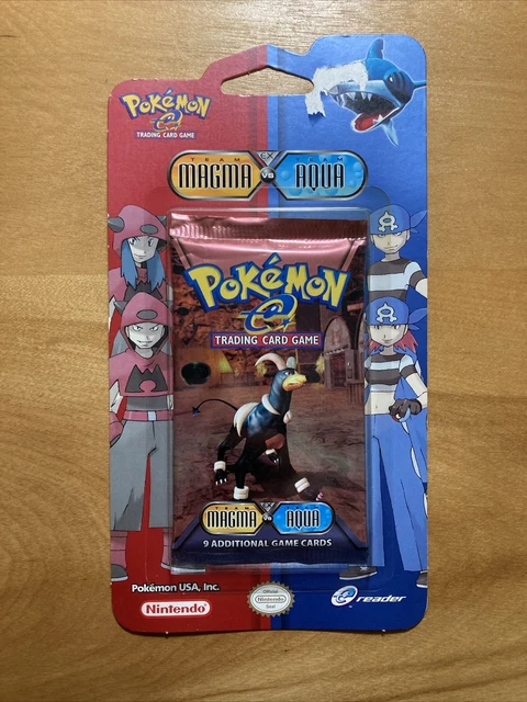 PACK BOOSTER POKEMON EX Team Magma vs Aqua Blister scellé en usine EUR ...