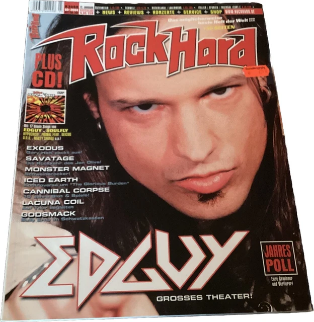 ROCK HARD MAGAZIN # 202 Ausgabe März 2004 + CD Dynamit Vol. 40 EUR 3,00 ...