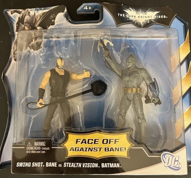 BATMAN THE DARK Knight Rises Swing Shot Bane vs. Stealth Vision Batman ...