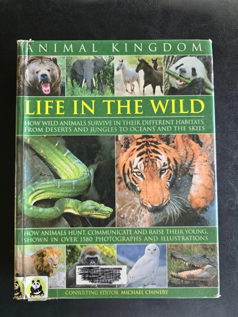 ANIMAL KINGDOM: LIFE in the Wild - How Wild Animals Survive - Hardcover ...