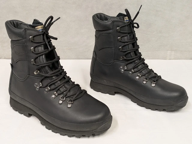 BRITISH ARMY ALTBERG Defender High Liability Combat Leather Boots Black ...