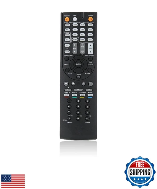JISOWA REPLACEMENT FOR Onkyo AV Receiver Remote Control TX-NR626 TX ...