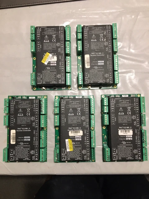 5 X PAC 512 Mk2 MKll 20055 Door Access Controller Units £389.00 ...