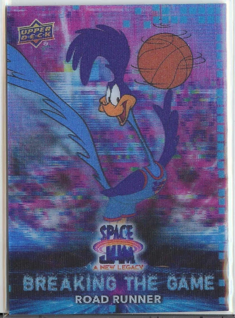 SPACE JAM A New Legacy Breaking the Game carte lenticulaire 3D #3D-8 ...