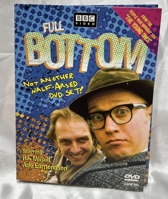 FULL BOTTOM Dvd Set 3x (Disc Reg1-2)Comedy, Rik Mayall, Are Edmondson ...