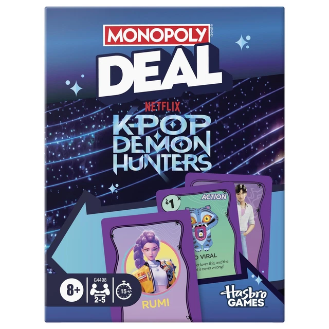 MONOPOLY DEAL: KPOP Demon Hunters Card Game $25.83 - PicClick CA