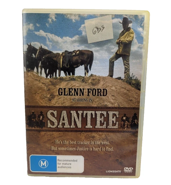 SANTEE REGION 4 PAL DVD Glenn Ford DVD EUR 6,89 - PicClick FR