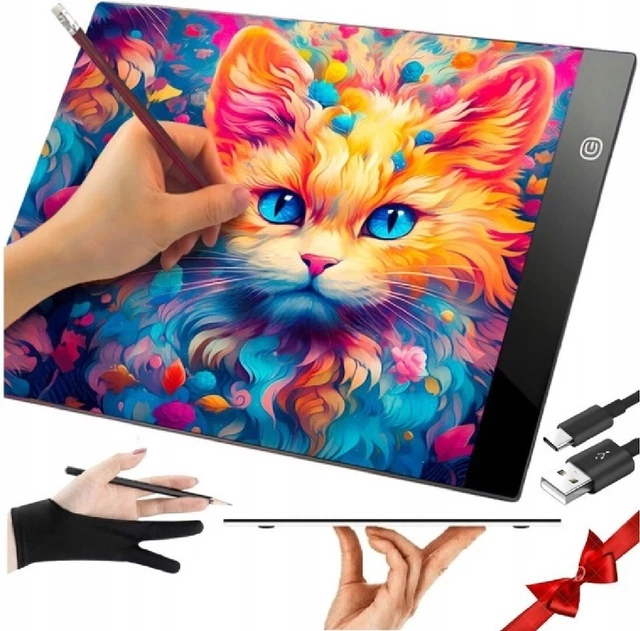 MAGIC BOARD DRAWING board tablet light table light pad LED light plate ...