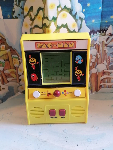 VINTAGE MINI PAC-MAN Handheld Arcade Game Pacman Machine Bandai Namco ...