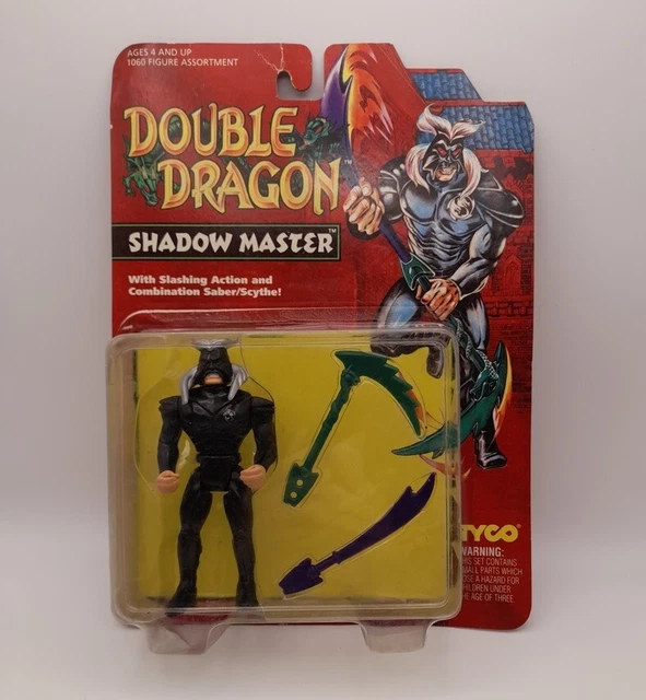 DOUBLE DRAGON SHADOW Master Action Figure 1993 Tyco Toys MOC Mint on ...