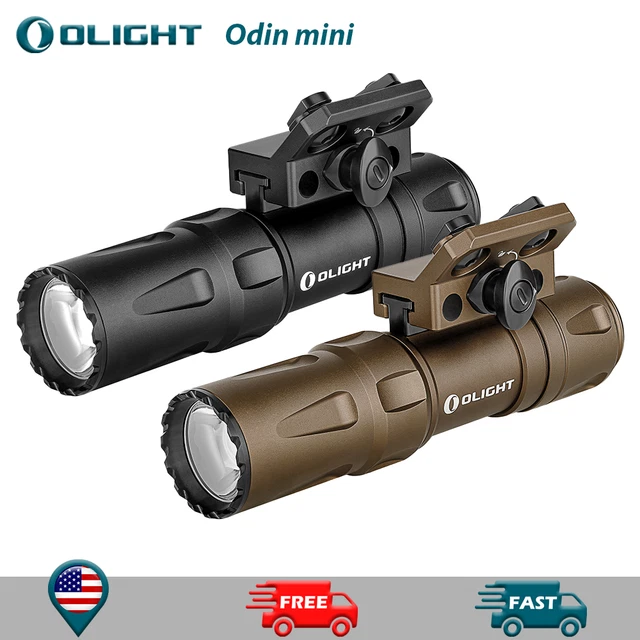 OLIGHT ODIN MINI 1250 Lumens M-LOK Rail Mounted Rechargeable Tactical ...