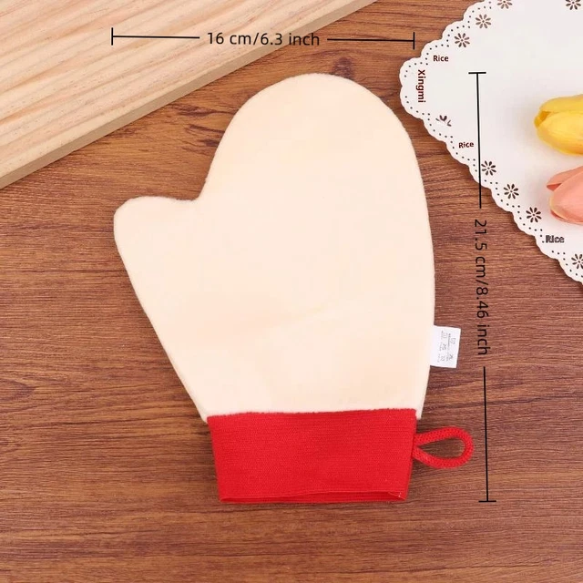 BODY LOTION GLOVE Double-Sided Prevents Sticky Hands Applicator ...