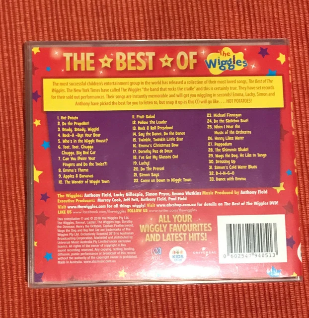 THE BEST OF The Wiggles - The Wiggles 25 Years- CD, 2016, (ABC for Kids ...