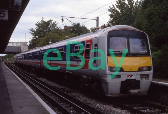 35MM RAILWAY SLIDE of Class 321 EMU 321359 @ Upminster Copyright to buyer £4.87 - PicClick UK