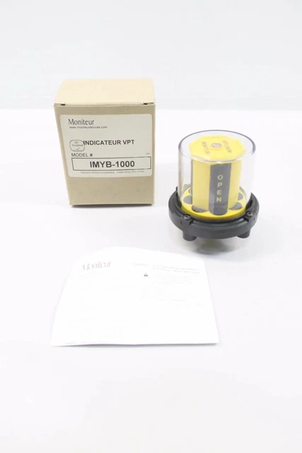 MONITEUR DEVICES IMYB-1000 Visual Valve Position Indicator $72.48 ...