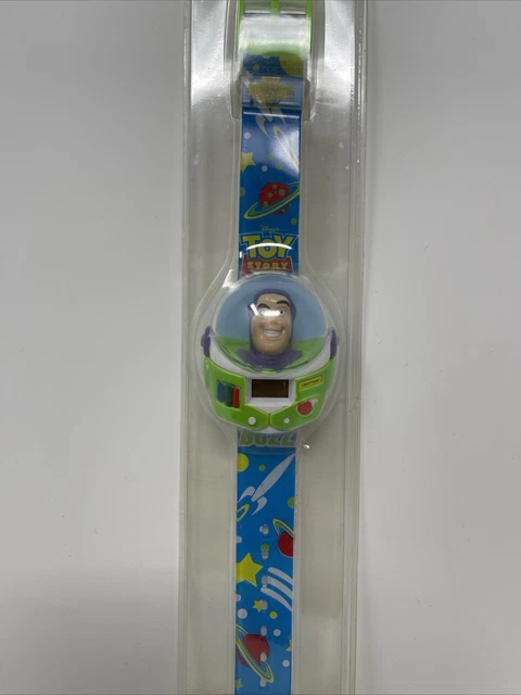 VINTAGE 1995 TOY Story Buzz Lightyear Watch Retro Disney Pixar New B13 ...