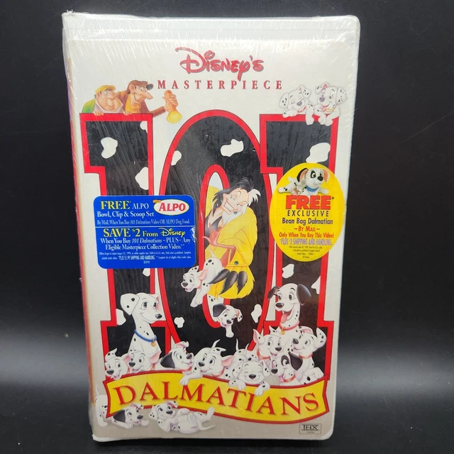 101 Dalmatians Vhs 1999 Disney Masterpiece Collection Disney New Sealed