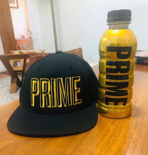 LIMITED EDITION 1 Billion Gold Prime Hydration Drink NYC Edition + Hat ...
