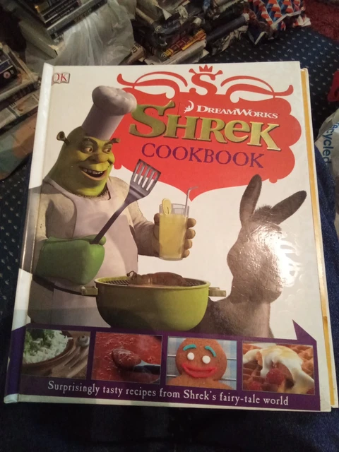 SHREK COOKBOOK DK Hardback Childrens Cooking Rare £14.99 - PicClick UK