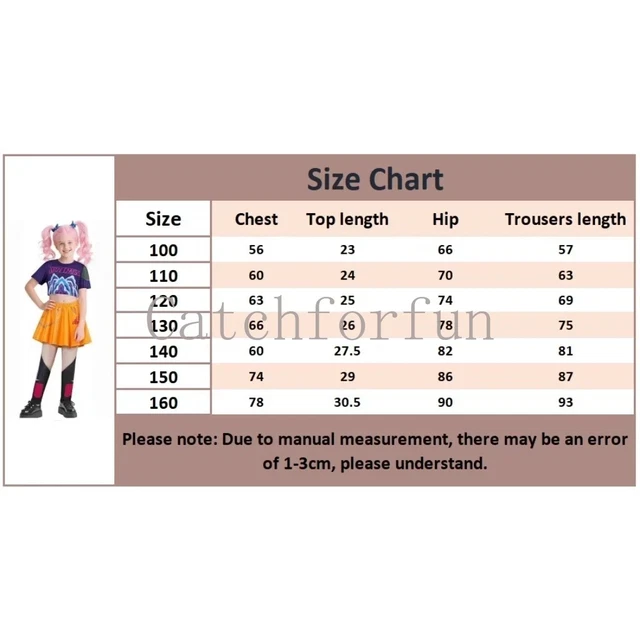 COSTUME KPOP DEMON Hunters Cosplay Rumi Zoey Mira Book Week Wig Dress ...