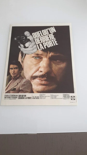 AFFICHE ANCIENNE DE cinéma- QUELQU'UN DERRIERE LA PORTE/ 26X35 cm EUR 5,00 - PicClick FR