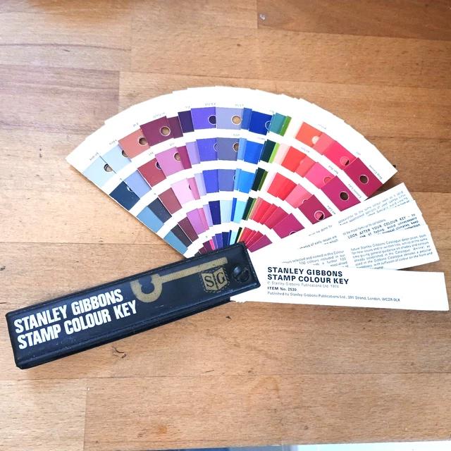 STANLEY GIBBONS POSTAGE Stamp colour key 1974 used £10.00 - PicClick UK