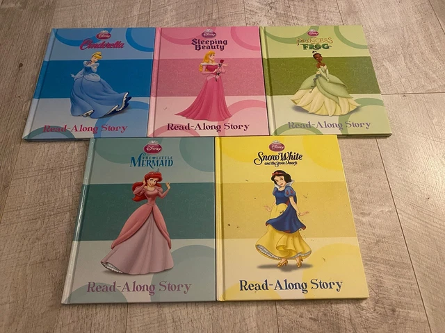 PRINCESS BOOKS CHILDREN Kids Bundle Disney Little Mermaid Snow White ...