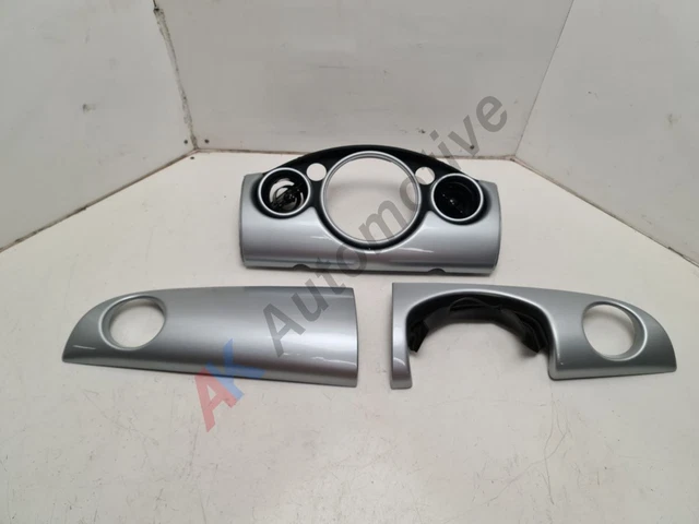 MINI COOPER ONE S R50 R52 R53 Dash Board Fascia Trim Covers Silver £24. ...