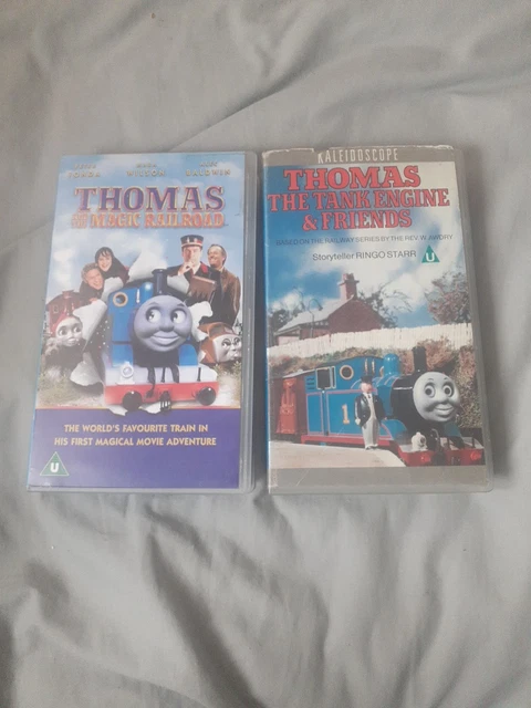 THOMAS THE TANK Engine VHS X2 Rare Retro Vintage Video Cassette Bundle ...