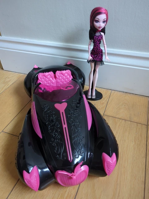 MONSTER HIGH ROADSTER Draculaura With Car £49.99 - PicClick UK