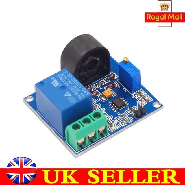 Current Detection Sensor Module 5a Overcurrent Protection Switch Sensor Relay £659 Picclick Uk