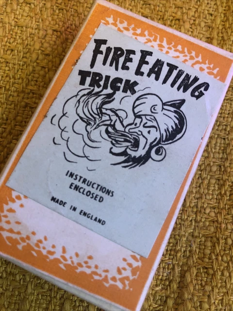 VINTAGE MAGIC FIRE Eating Trick - MP Series $10.64 - PicClick