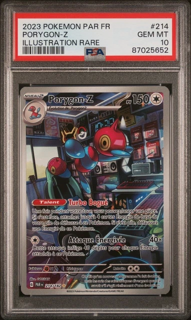 CARTE POKÉMON : Porygon-Z 214/182 - Psa 10 - Faille Paradoxe EUR 1,50 ...
