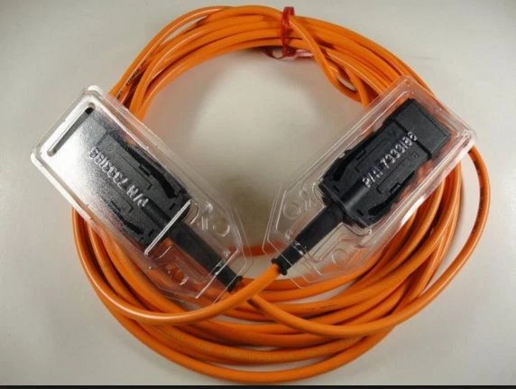 NEW ORGINAL IBM FIBRE OPTIC CABLE with IBM Connectors P/N 7333186 free ...