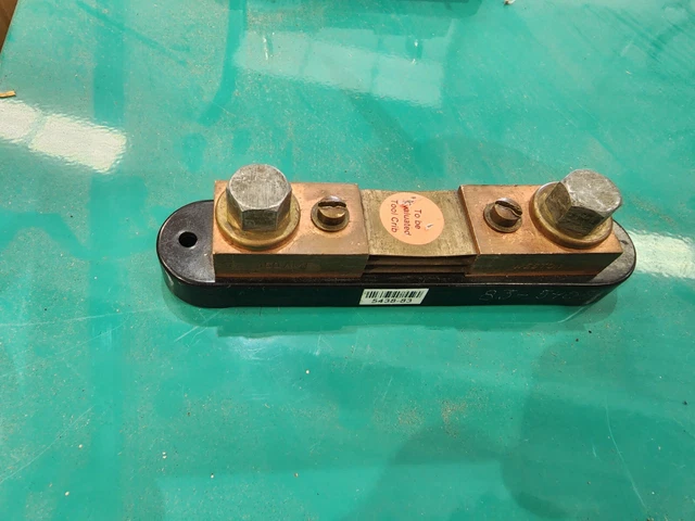 Accessoire Instrumentation électrique Weston 150A 50mV Current Shunt ...