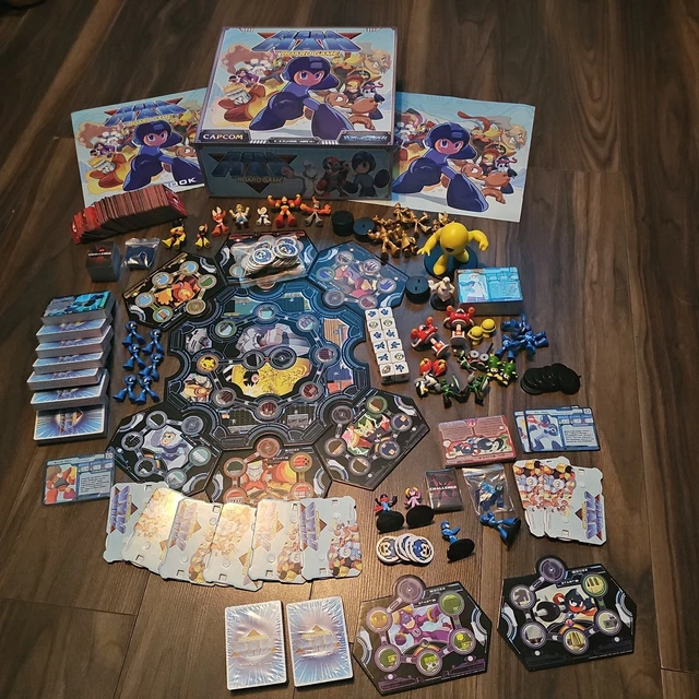 MEGA MAN THE Board Game - Kickstarter Super Mega Buster Pledge £104.70 ...