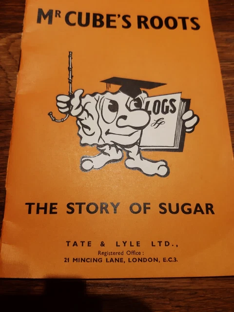VINTAGE 1950S MR Cube's Roots The Story Of Sugar Tate & Lyle Leaflet ...