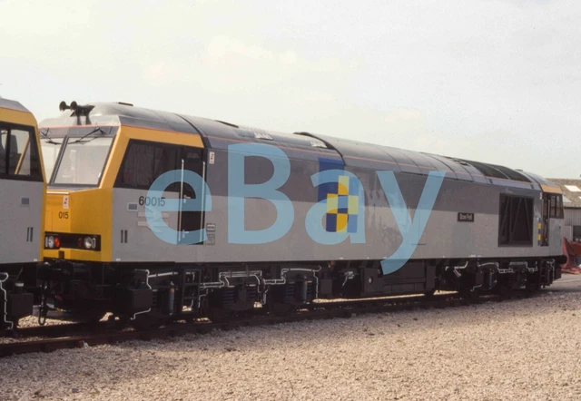 35MM RAILWAY SLIDE Class 60 60015 Copyright to Buyer £4.99 - PicClick UK