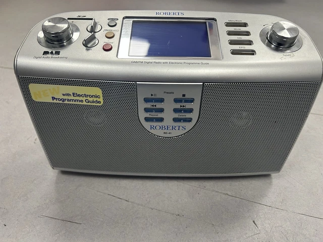 ROBERTS DAB/FM DIGITAL Radio (With Electronic Programme Guide) RD-41 £ ...