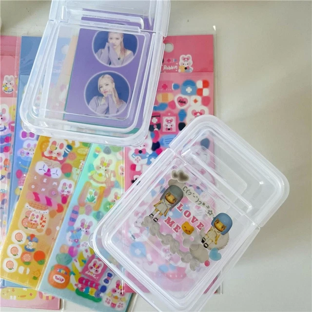 CARD COLLECTION CARD Storage Box Idol Kpop Albumes Card Container Idol ...