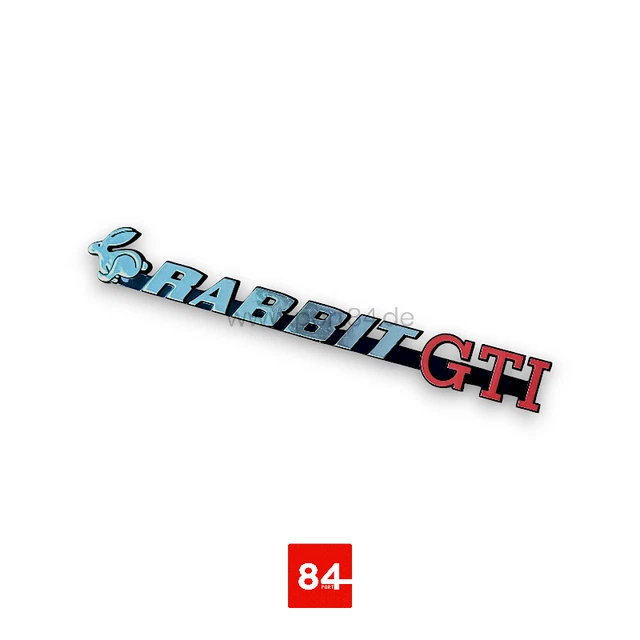 VW GOLF 1 USA Rabbit GTI Emblem Heckklappe Schriftzug Logo 171 853 ...
