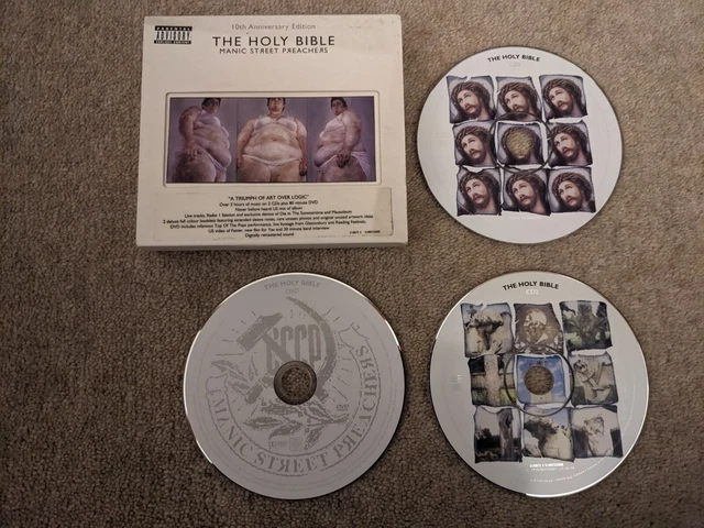 MANIC STREET PREACHERS -The Holy Bible 10th Anniversary Edition 2 CDs & DVD 2004 £14.23 ...