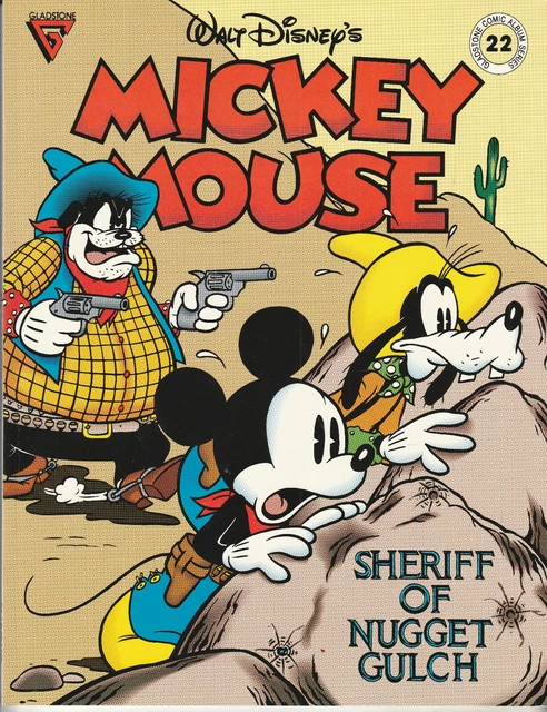 WALT DISNEY'S GLADSTONE Comic Album Series #22 Mickey Mouse 1989 $19.95 ...