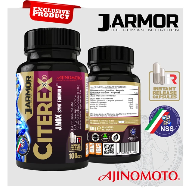 INTEGRATORE CITEREX OSSIDO Nitrico Nox - ciclo naturale crescita ...